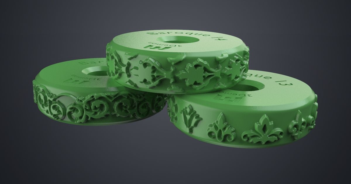 Stamp Wheels - Baroque Vol.05 (12-14) by 3Demon's Texture Rollers ...