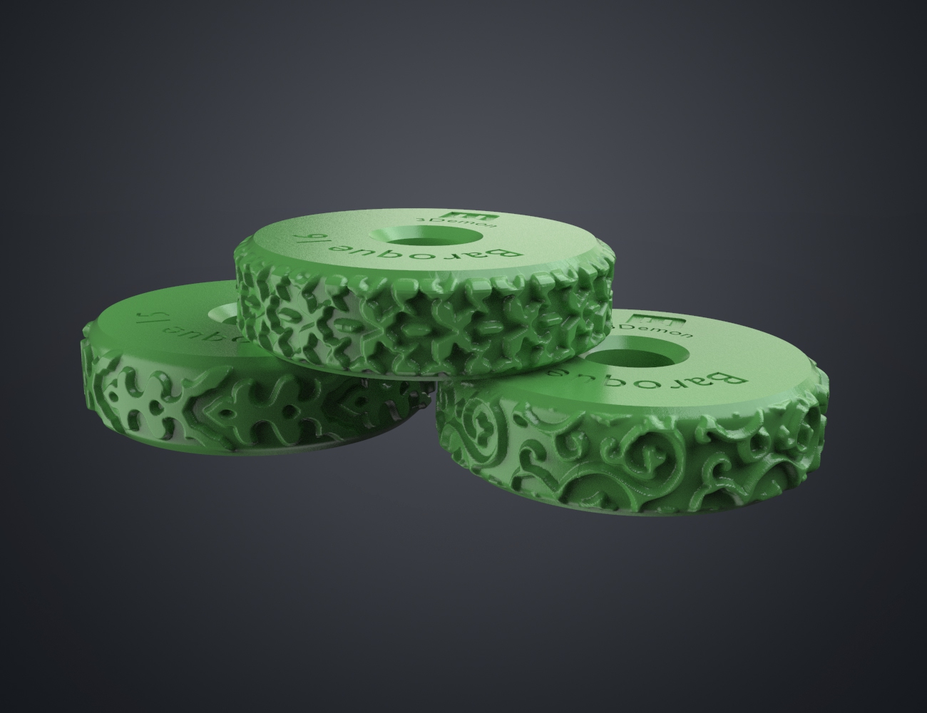 Stamp Wheels - Baroque Vol.06 (15-17) by 3Demon's Texture Rollers ...