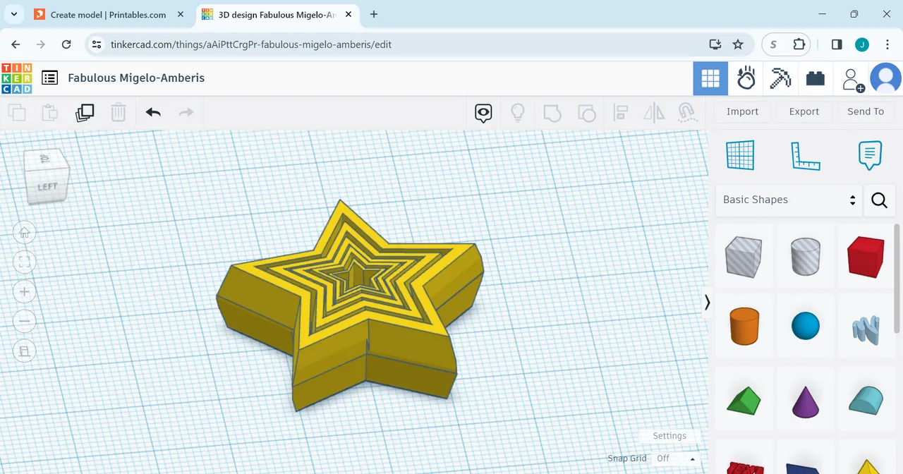 Iconic Star Fidget by The3rdDimension | Download free STL model ...