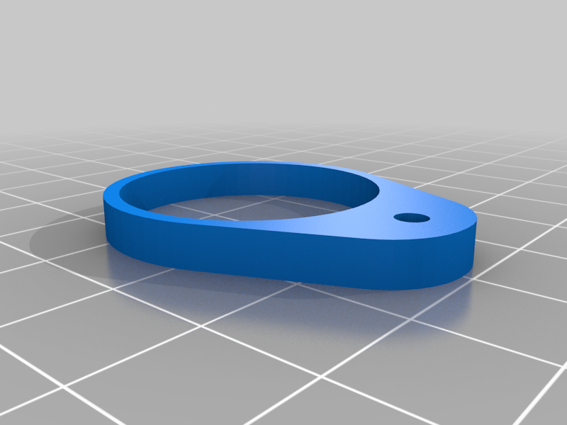 Pole adaptor for hook by gmaranda | Download free STL model ...