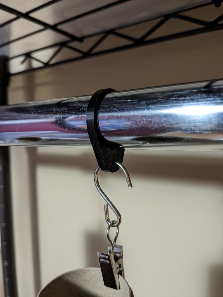 Pole adaptor for hook by gmaranda | Download free STL model ...
