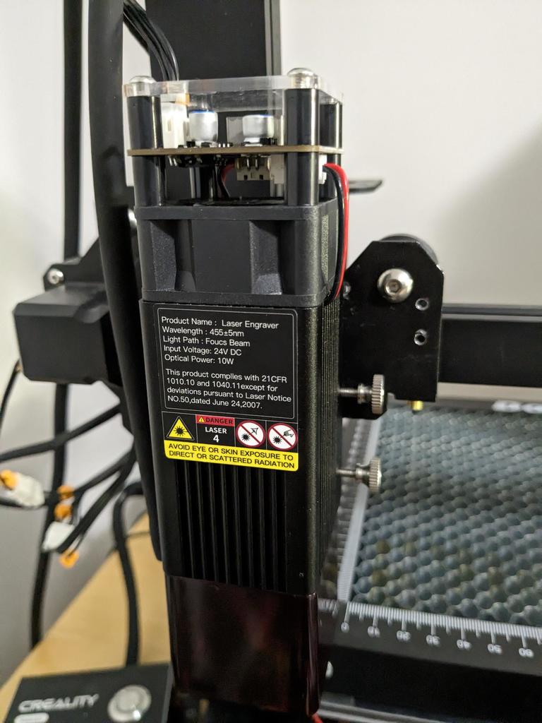 Creality laser 10w adaptor for Elegoo Neptune 2 or 2S by gmaranda ...