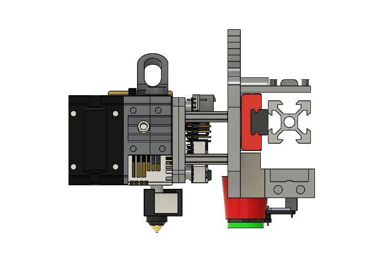 Experimental Switchwire Sprite Mount (EBB42 and Beacon probe support ...