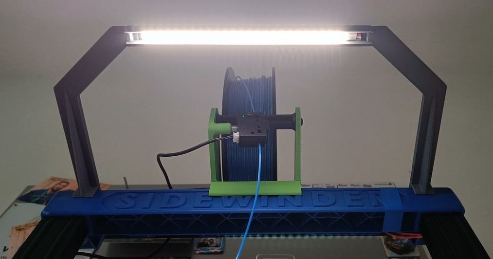 LED Light to Illuminate your Sidewinder X2 prints by freakyDude ...