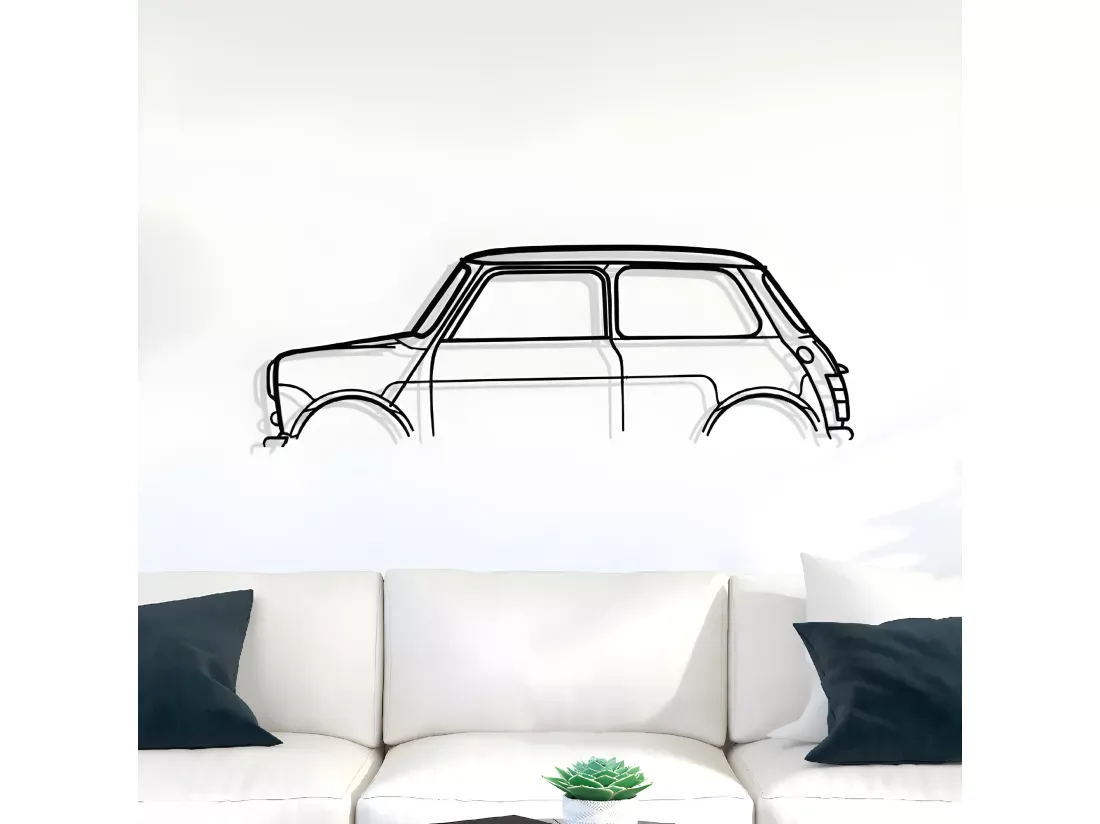 Austin mini silhouette by David | Download free STL model | Printables.com