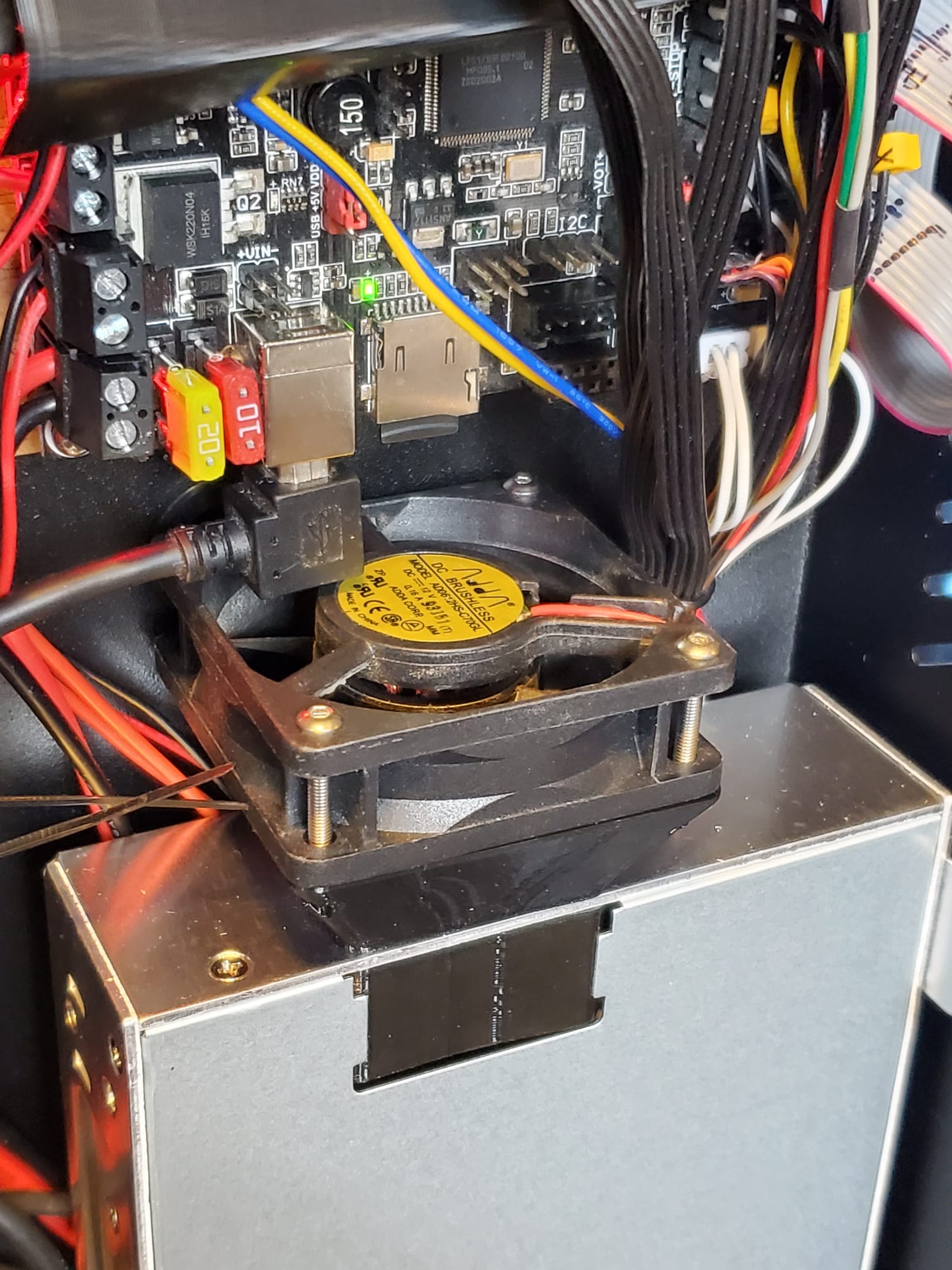 Ender 5 Plus PSU Fan mod by lightcraftstudio | Download free STL model | Printables.com