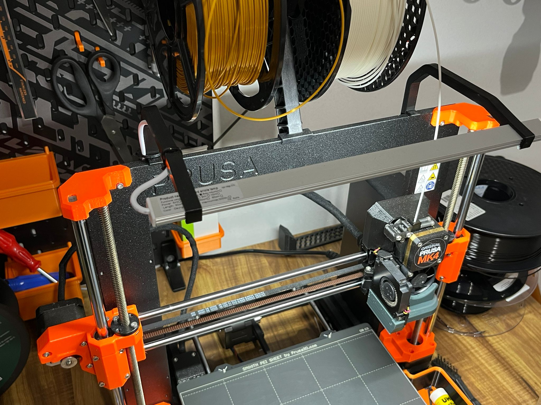 Prusa MK4 LED arm by OrS | Download free STL model | Printables.com