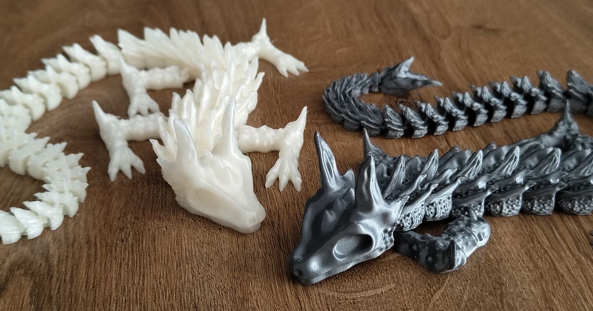 Nidhögg - Articulated Dragon by wojti | Download free STL model ...