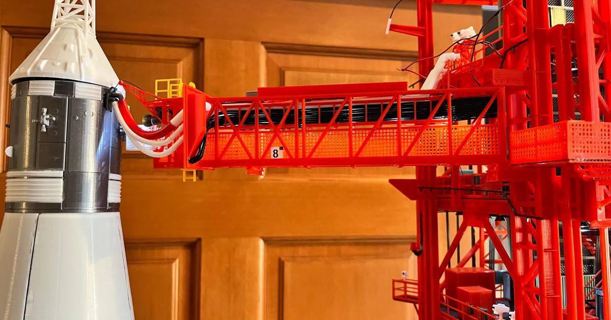 Apollo LUT Swing Arm #8 by bglasford1 | Download free STL model ...