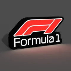 Lampara LED Formula 1 by Oscargo9 | Download free STL model ...