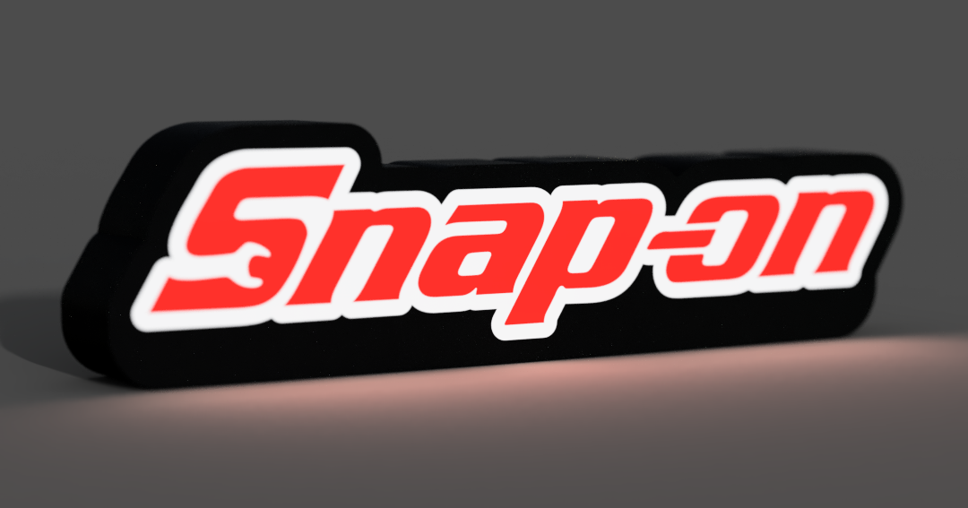 Snap-On Lightbox LED lamp par braga3dprint | Boutique Printables