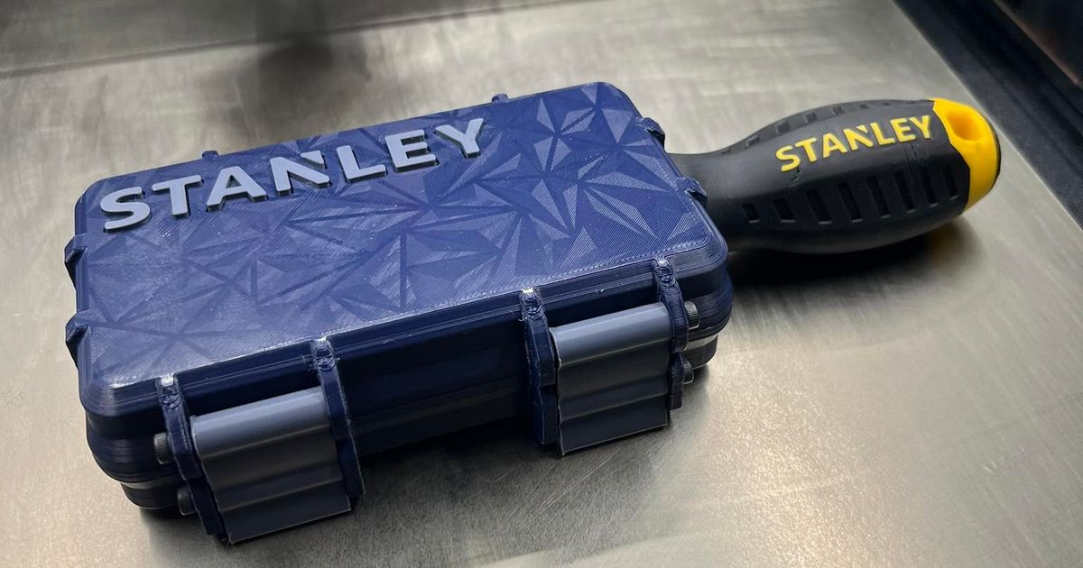 Rugged box with insert for screwdriver Stanley STH0-70885 by Dziobaasty ...