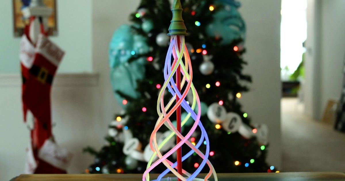 LED Noodle Tree by Adafruit | Download free STL model | Printables.com