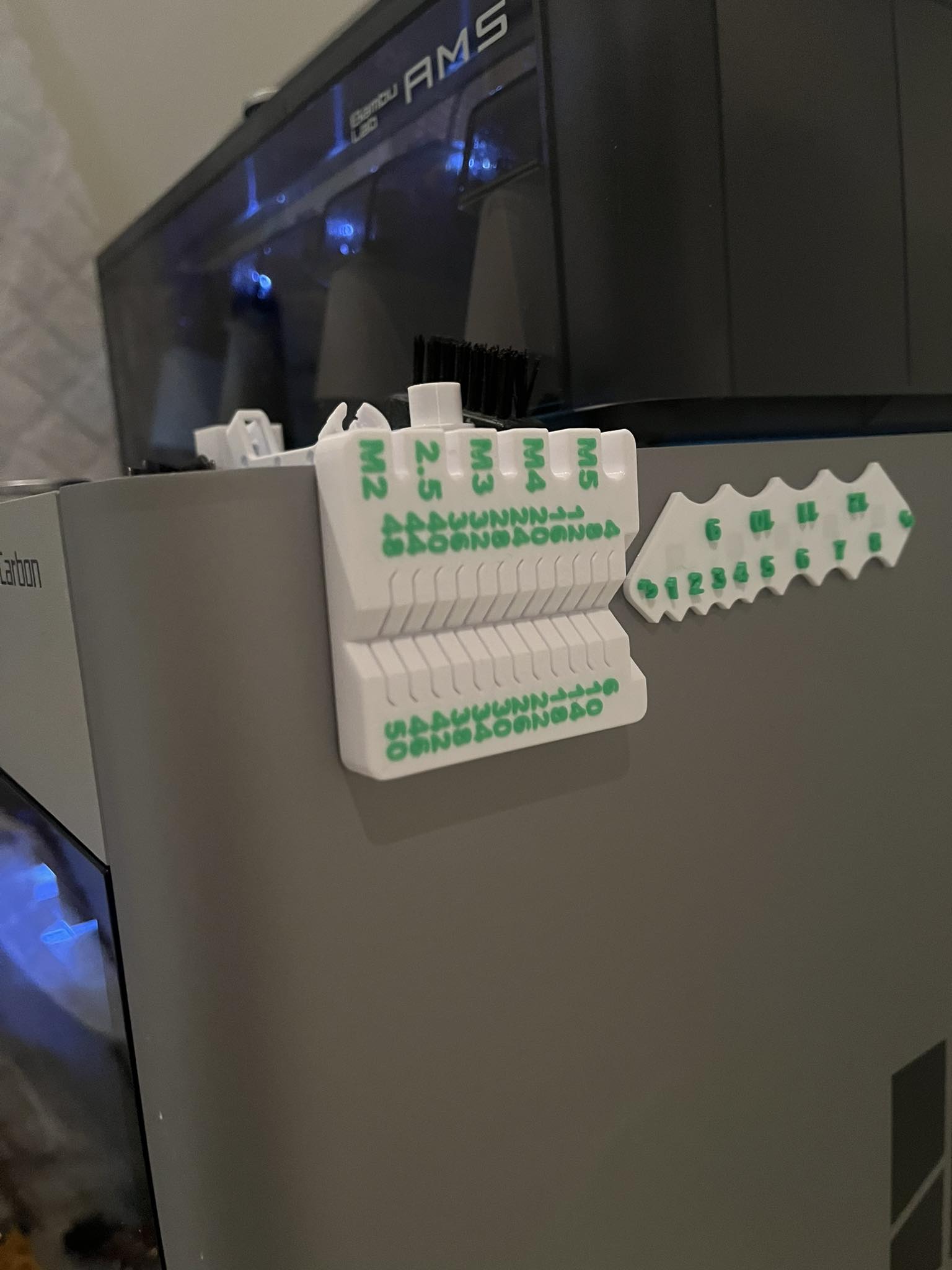 [magnet insert] Rapid Metric Screw Measuring Tool (M2-M5, up to 50mm ...