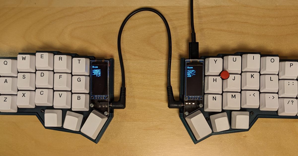 crkbd trackpoint by joh | Download free STL model | Printables.com