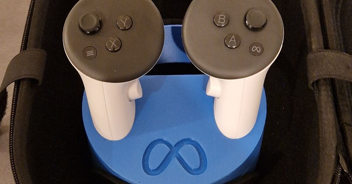 Meta Quest 3 controller case insert par Aerandir14 | Téléchargez ...