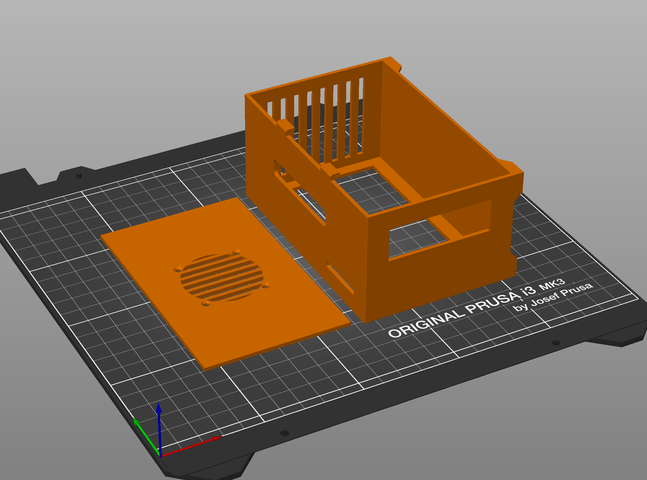 Cathodic TV-style BTT PITFT50 V2.1 + RPI4 case with fan by incomn ...