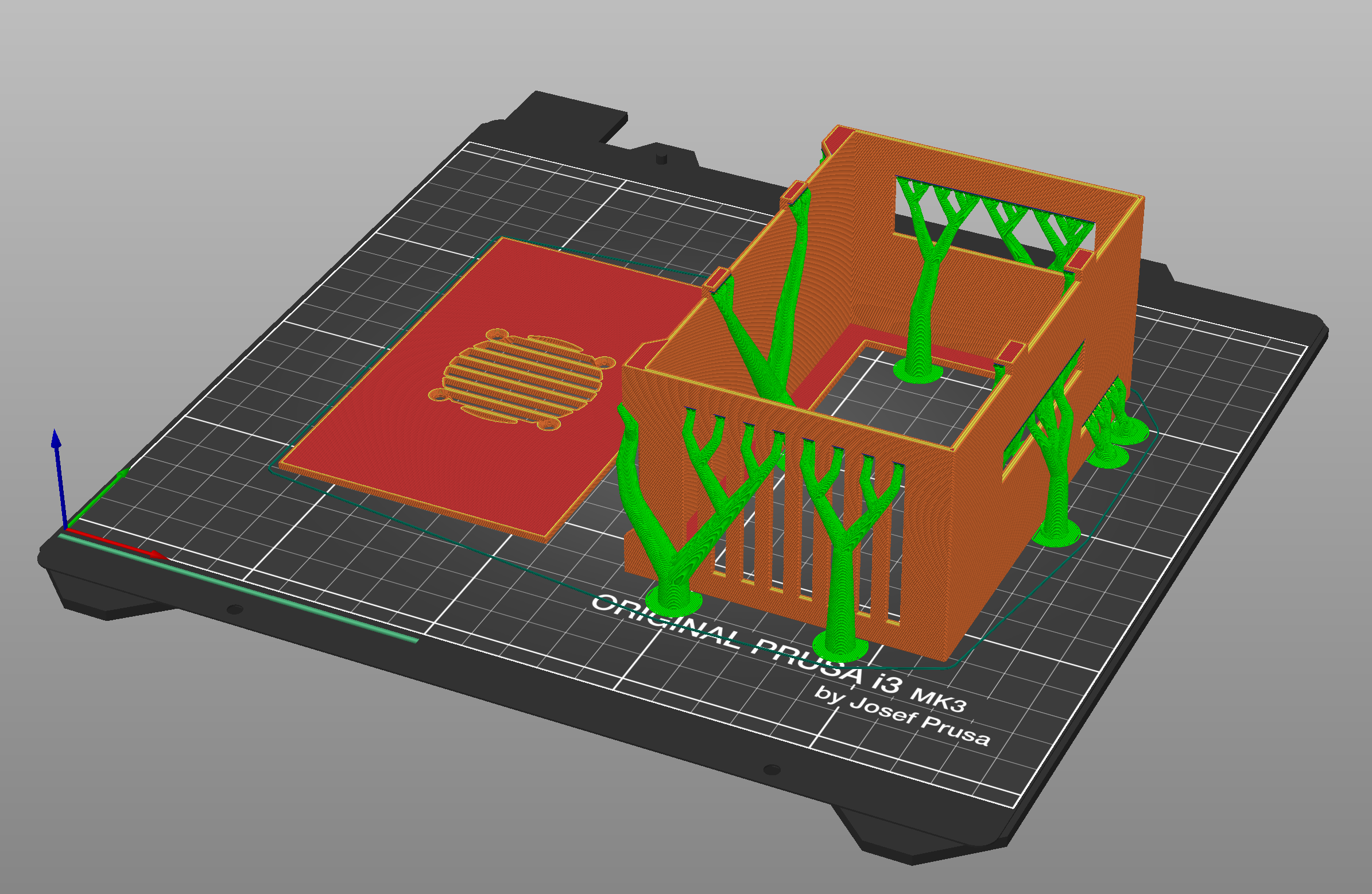 Cathodic TV-style BTT PITFT50 V2.1 + RPI4 case with fan by incomn ...