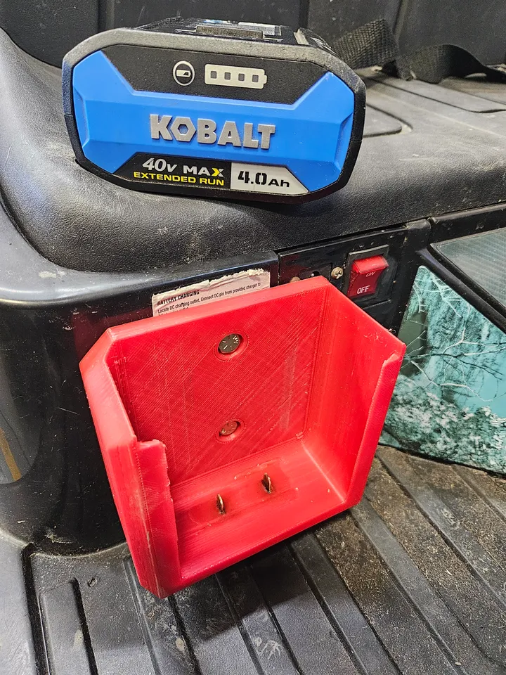 Kobalt 40v battery adapter by Ben Witten | Download free STL model ...