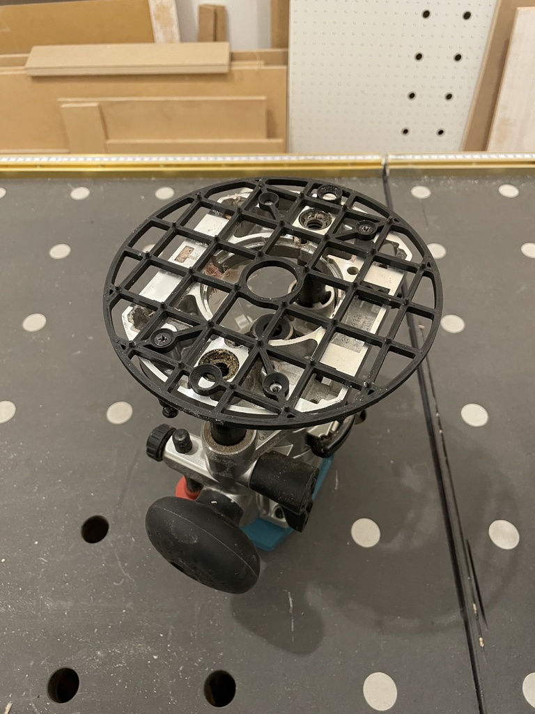 Router base plates for perfect MFT dogholes - Festool, Makita, Bosch ...