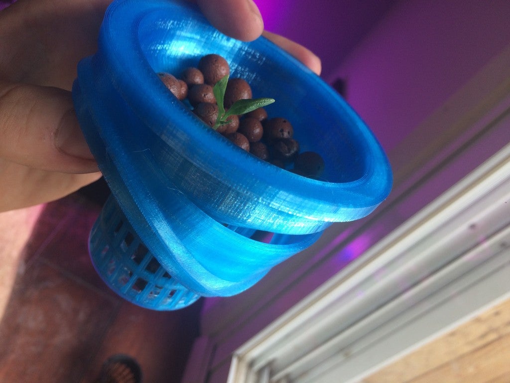 Hydroponics Net Cup / Pot System for 4inch PVC Pipe by smysnk ...