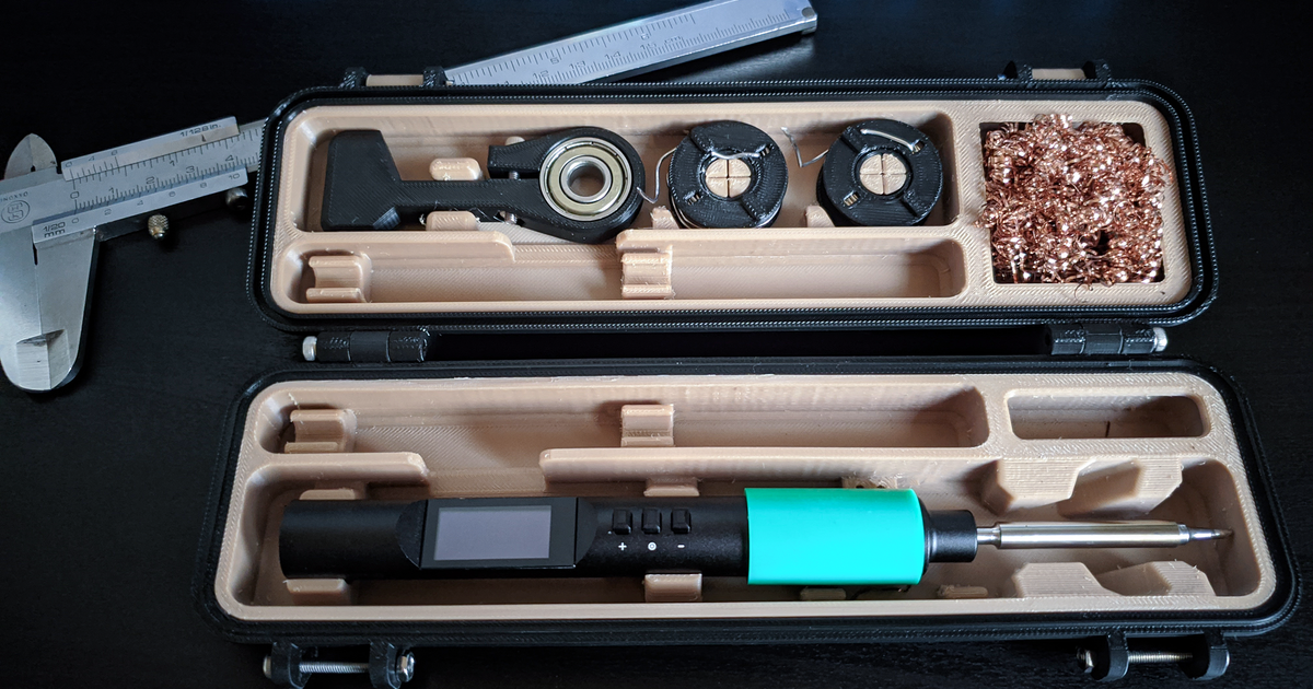 PTS200 case insert by Shinanai | Download free STL model | Printables.com