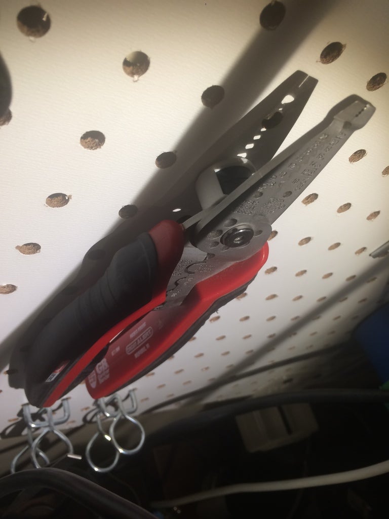 Pegboard Magnet by smysnk | Download free STL model | Printables.com