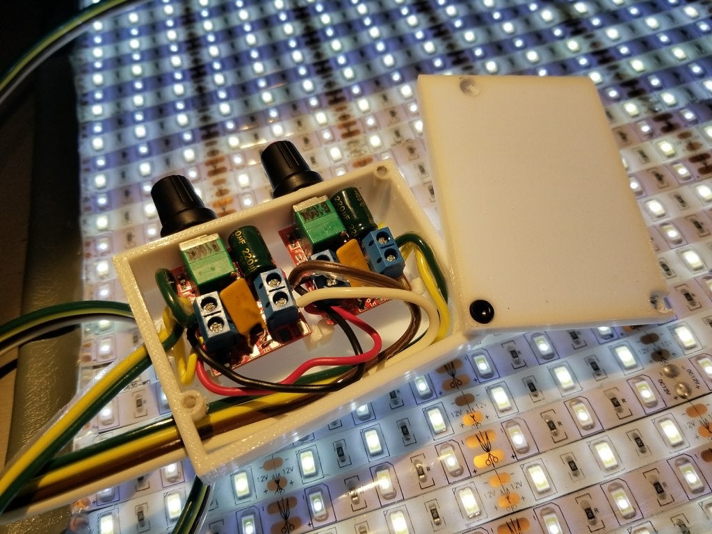 Dimmer Box for Flexible LED Panel Project by smysnk | Download free STL ...