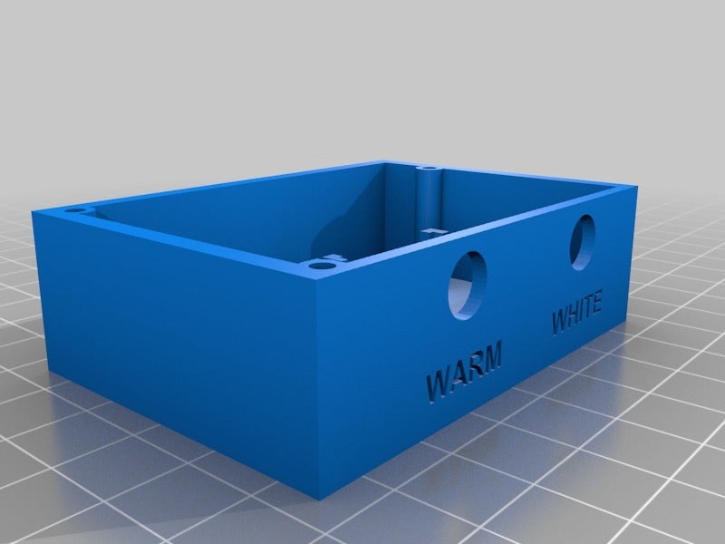 Dimmer Box for Flexible LED Panel Project by smysnk | Download free STL ...