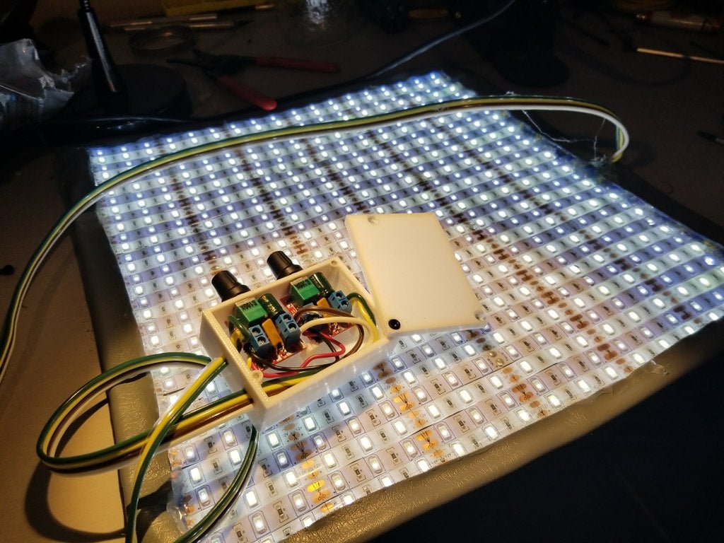 Dimmer Box for Flexible LED Panel Project by smysnk | Download free STL ...