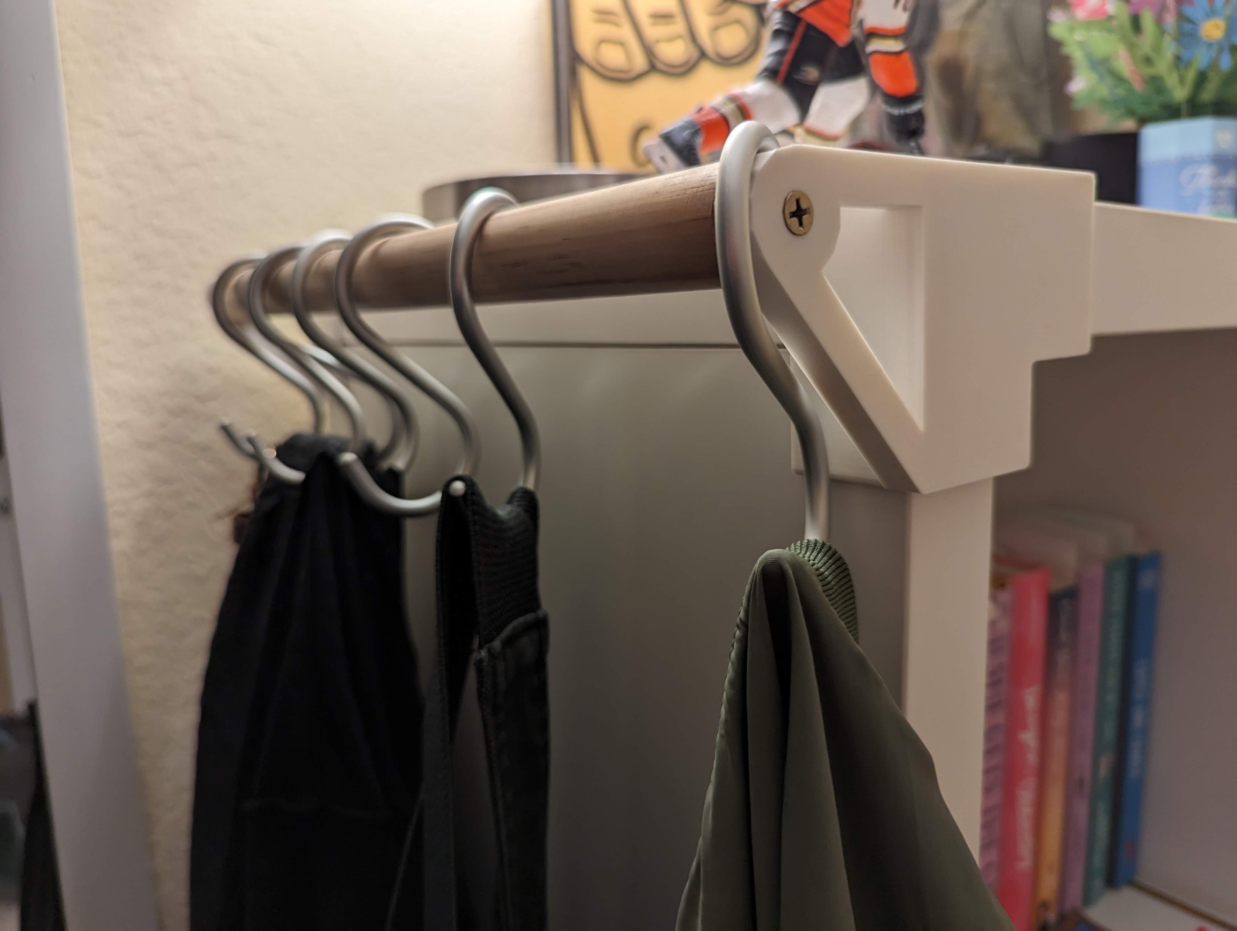 Ikea Kallax Coat Rack by Brianne | Download free STL model | Printables.com