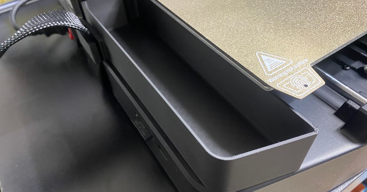 Ender 3 v3 SE Cable Holder & Bin(Remix) par Haro | Téléchargez ...