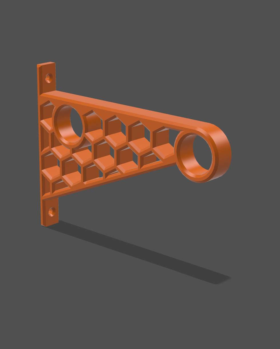 Shelf Mount for Filament Spools by gadget086 | Download free STL model ...