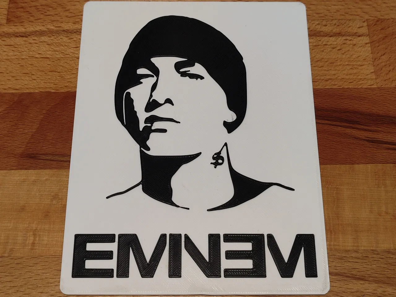 Eminem Wall Art by skankhunt42 | Download free STL model | Printables.com