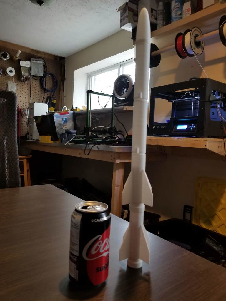 Multi-Stage Rocket by smysnk | Download free STL model | Printables.com