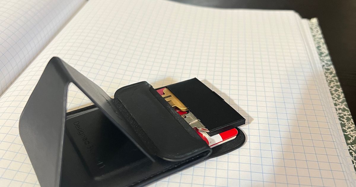 Key Holder For MagSafe Wallet by Akash Revankar | Download free STL ...