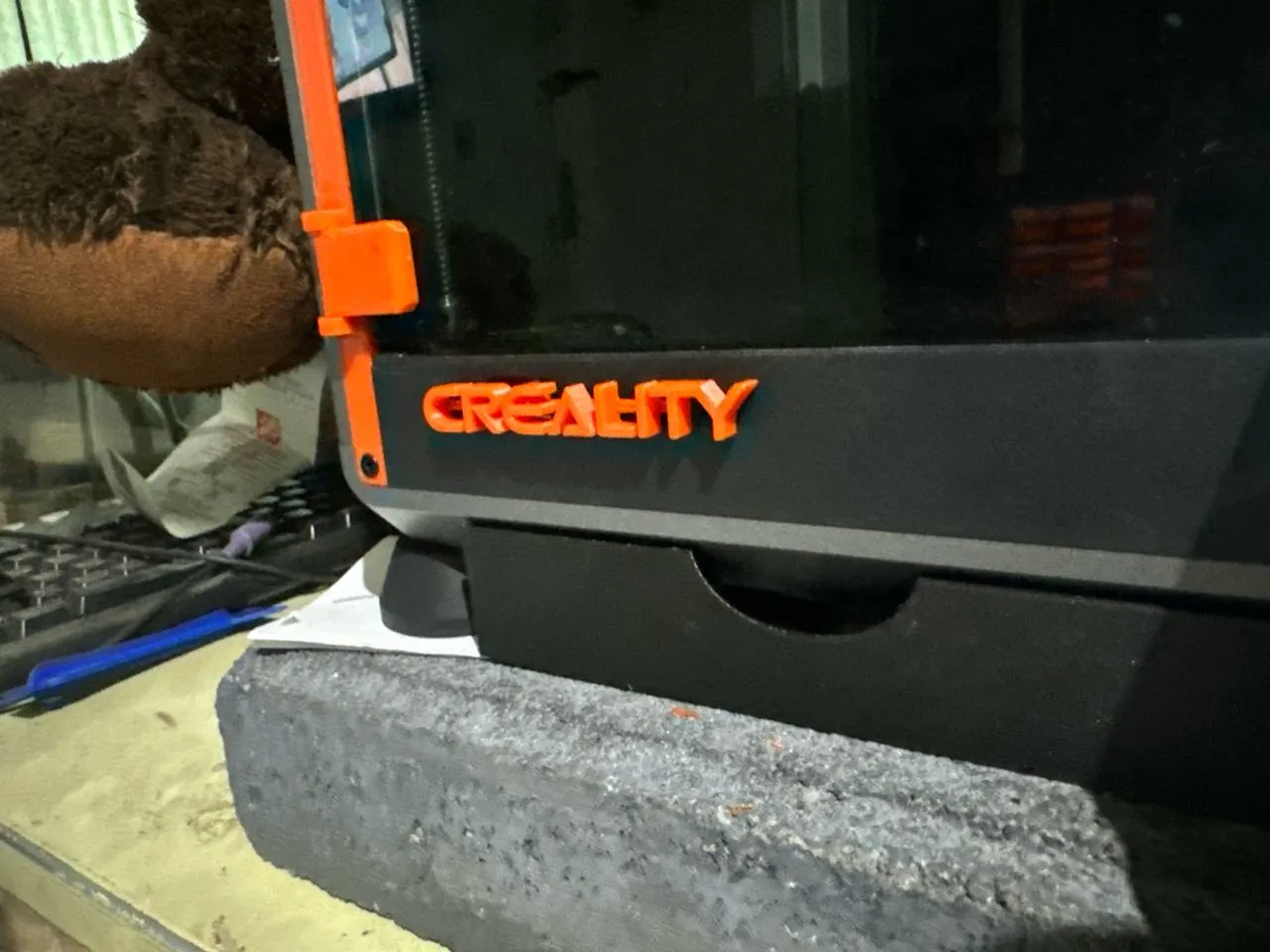 Creality K1 usb cover Creality Logo by JISR007 | Download free STL ...