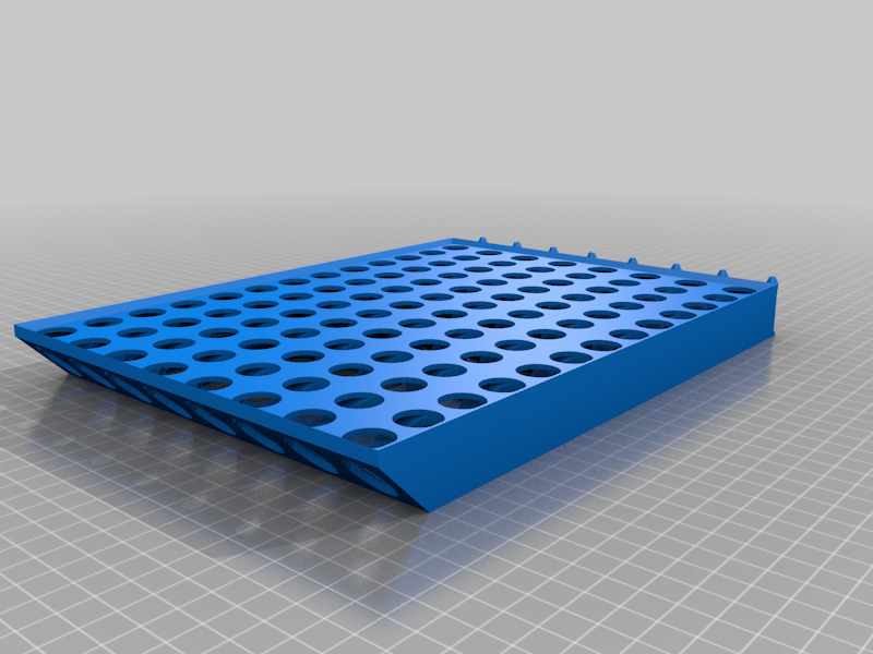 Customizable Pegboard Truss Shelf by smysnk | Download free STL model ...