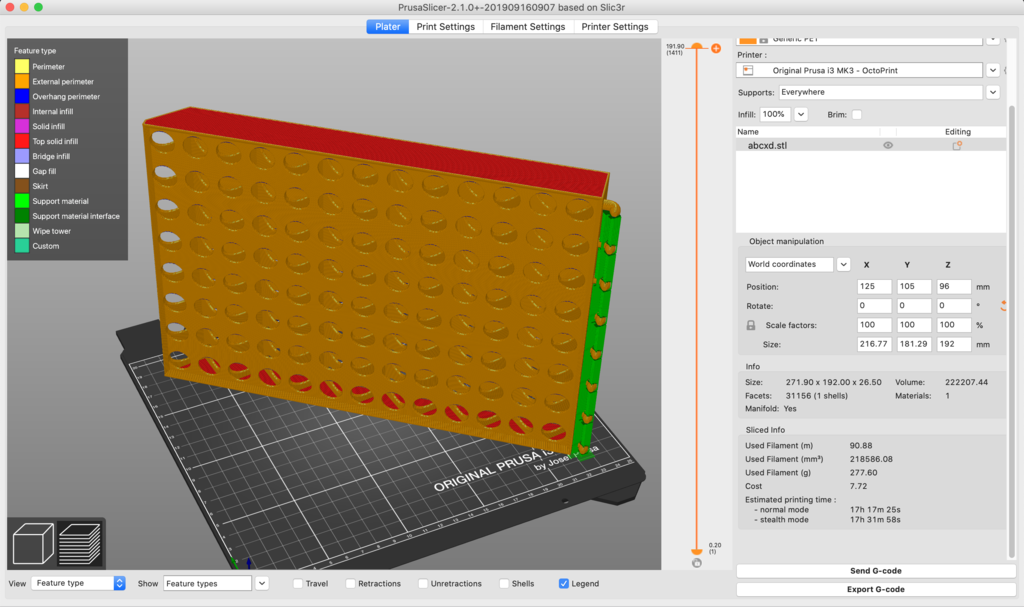 Customizable Pegboard Truss Shelf by smysnk | Download free STL model ...