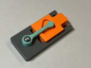 Latch mechanism V2 by Adam | Download free STL model | Printables.com