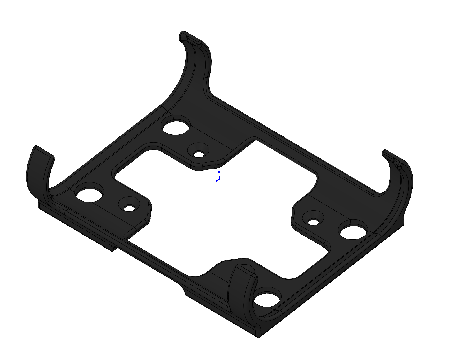 Bracket GL iNet AX18000 Wireless Router by Fladdie | Download free STL ...