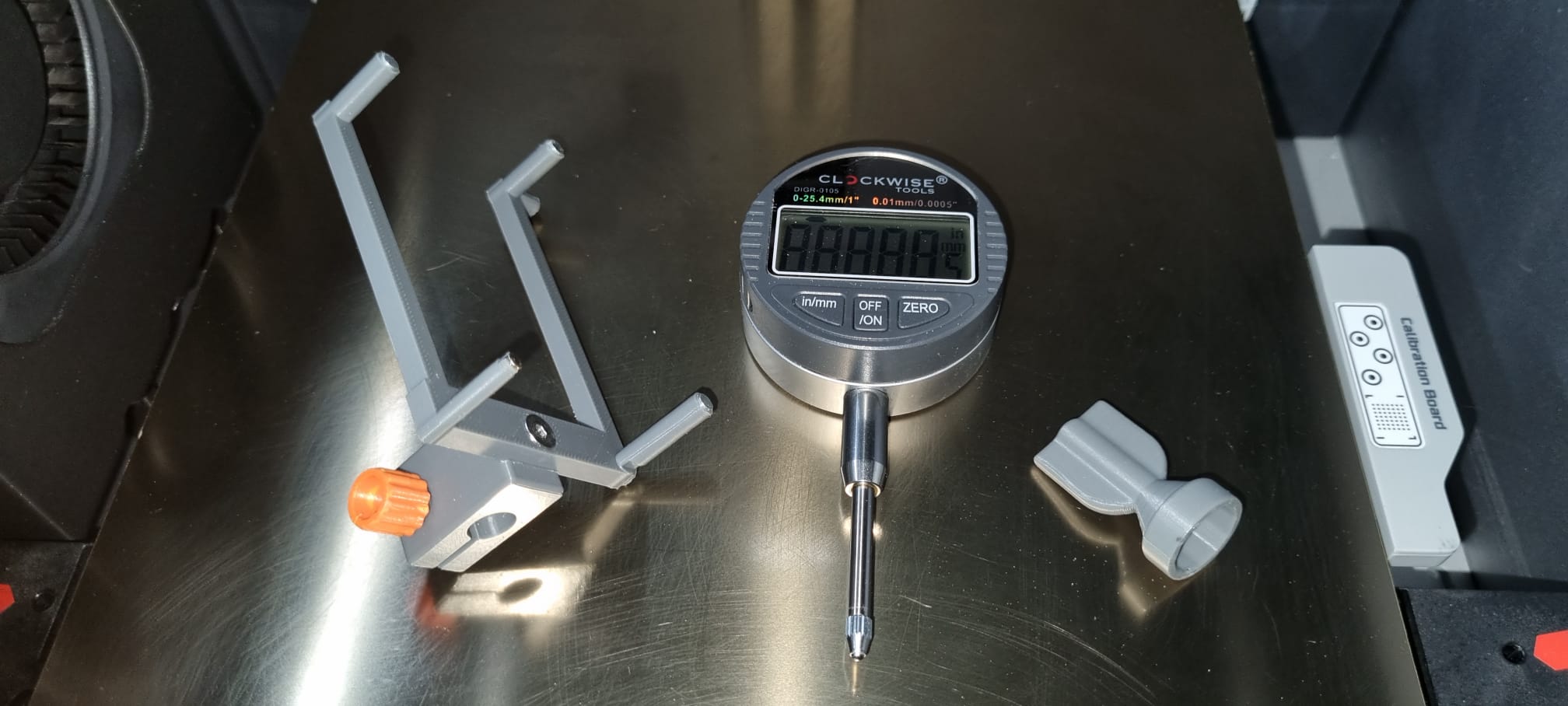 Bambu Lab Manual Bed Leveling Dial Gauge Mount by Mike2121 | Download ... Bambu Lab Manual Bed Leveling Dial Gauge Mount by Mike2121 | Download ...