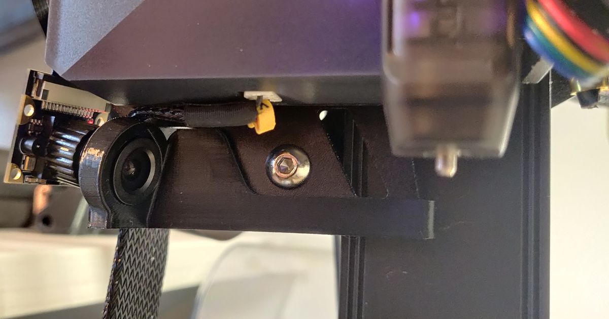 Ender S1 flat cable and raspberry pi camera holder by RvH91 | Download ...