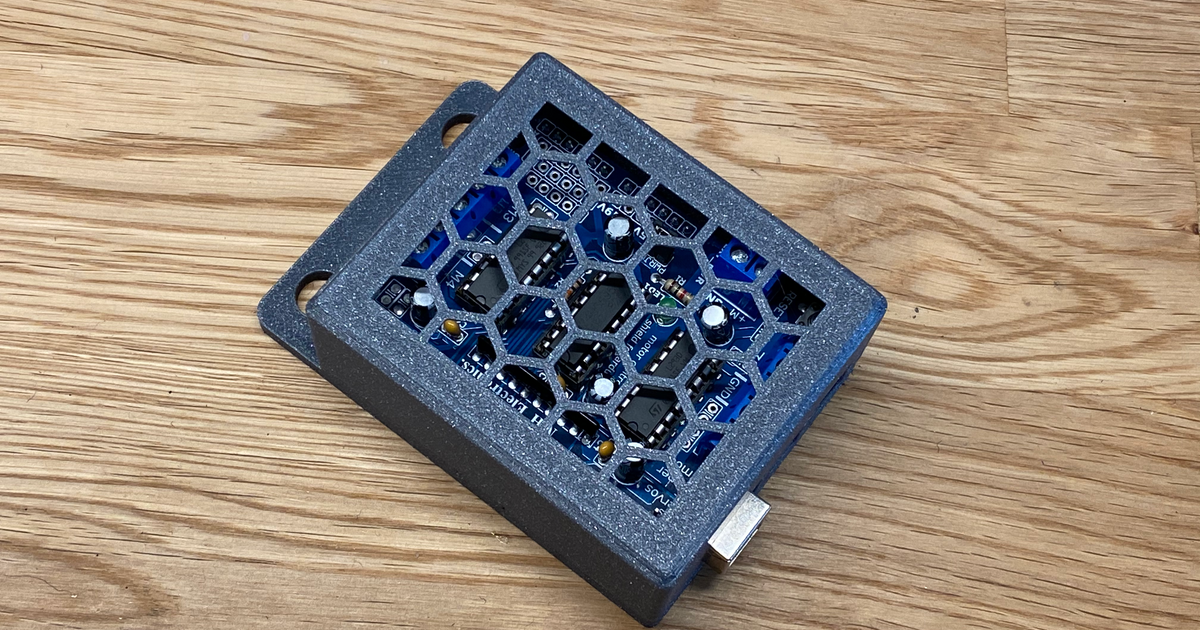 Mount for Arduino Uno with Motor Shield by Rasmus A | Download free STL ...