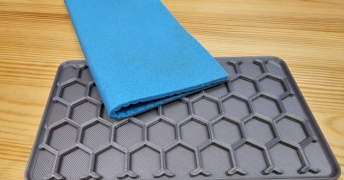 Sponge Tray by Lvcas CZ | Download free STL model | Printables.com
