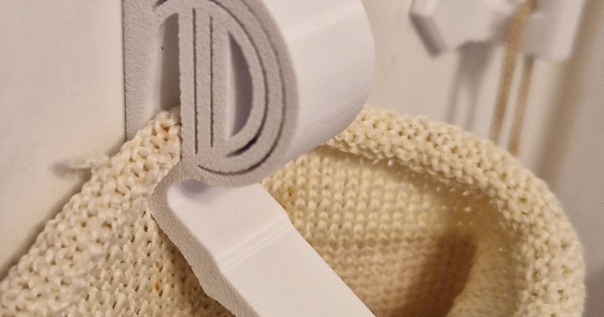 Wandhaken Klammer by Robbycor | Download free STL model | Printables.com