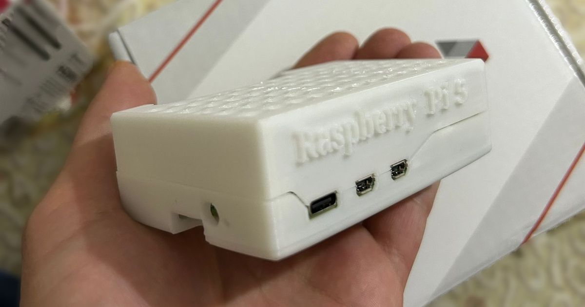 Raspberry Pi 5 CASE by Berkay Altınay | Download free STL model ...