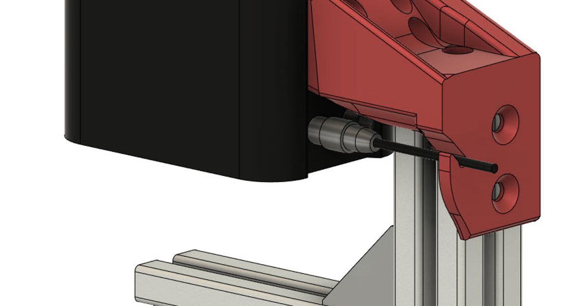 Profile mount for Virpil CM2 base by RCHeliGuy | Download free STL ...
