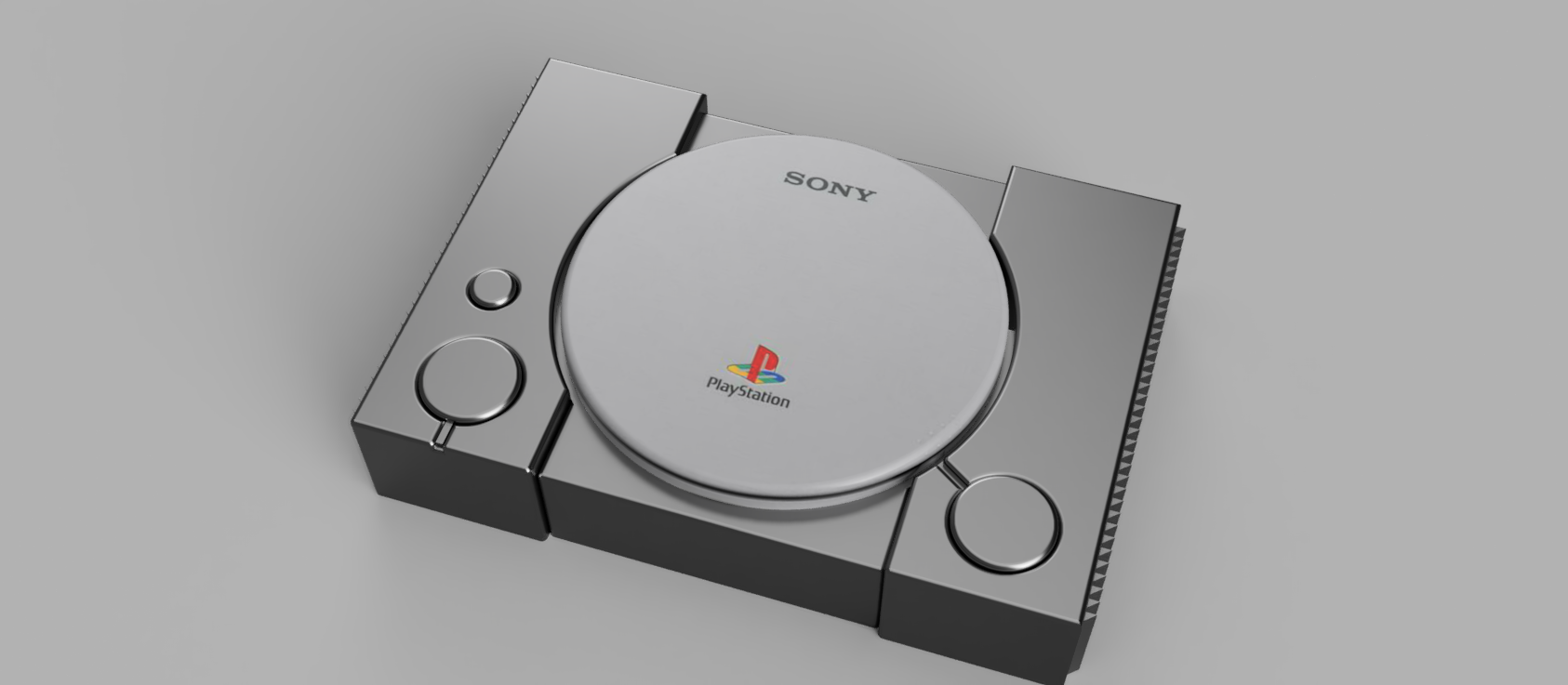 Mini PlayStation 1 with Shopping Cart Chip Coin by JAV3D | Download ...