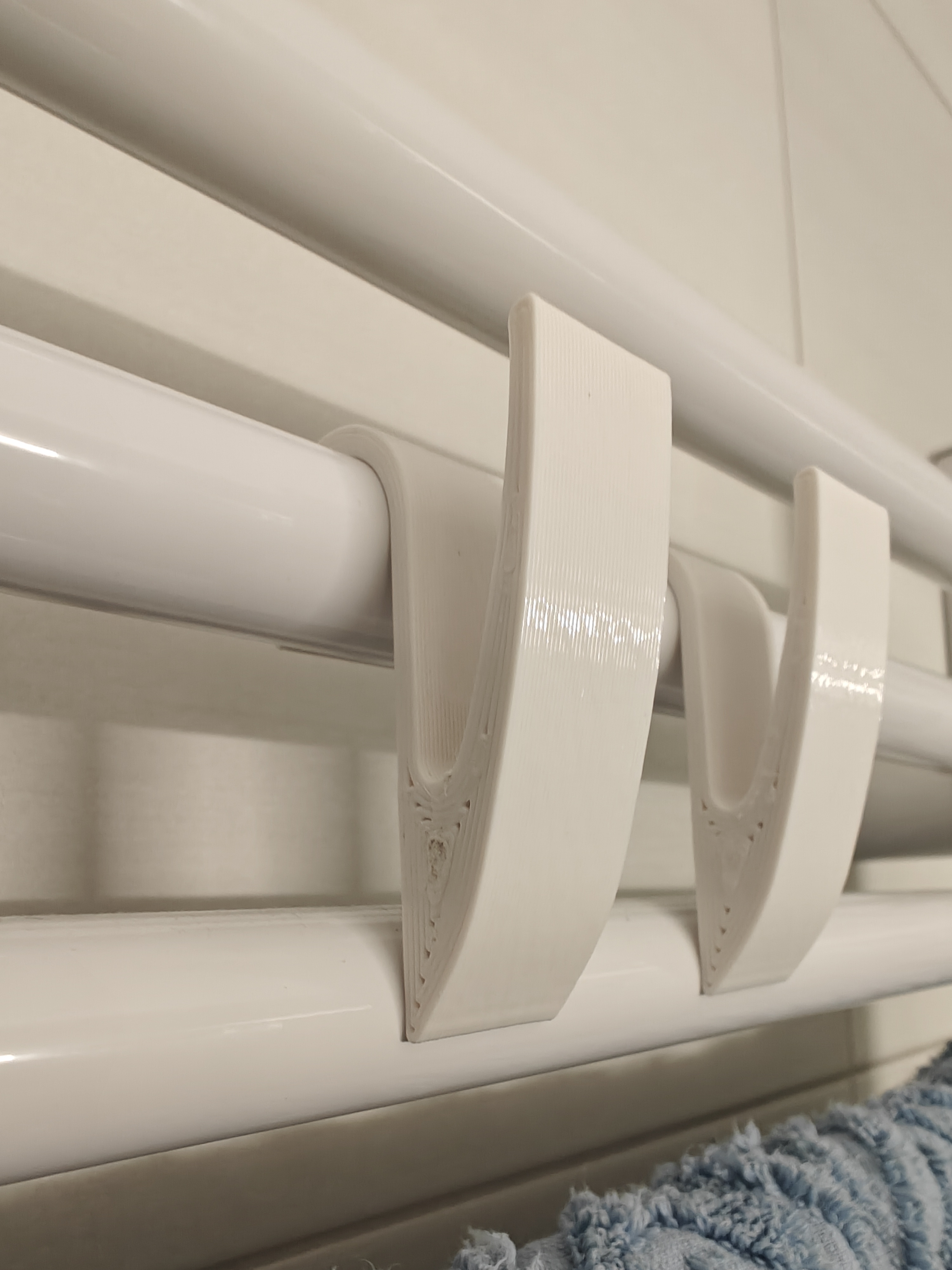 Bathroom Radiator Towel Hanger by Viko | Download free STL model ...